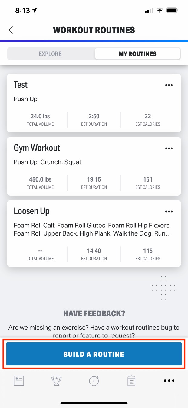 Workout Routines – MapMyFitness