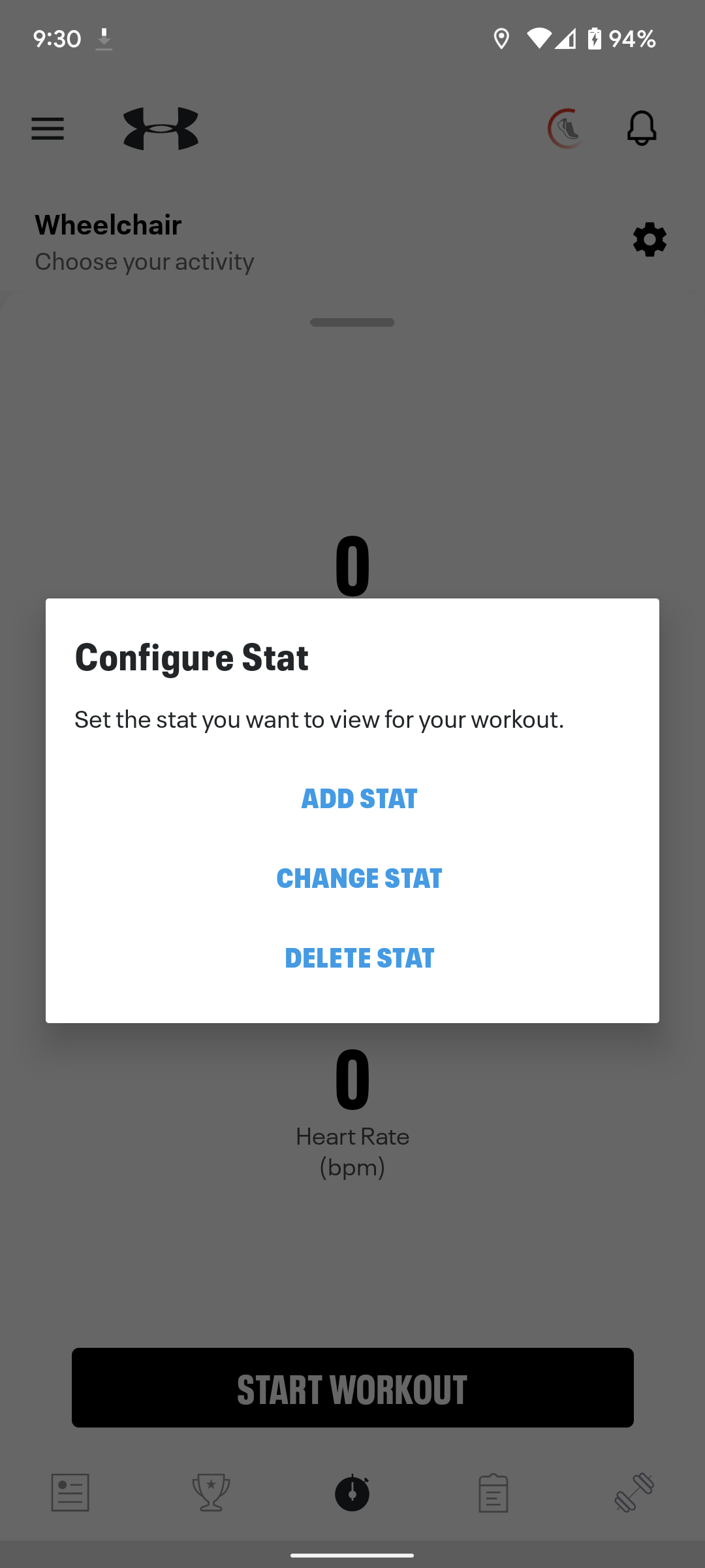 Customize Stats Display – MapMyFitness